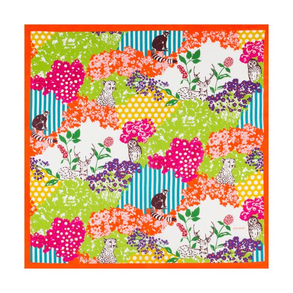 echino（エチノ）はテキスタイルデザイナー古家悦子が手がけるブランドです。“色“をテーマにインテリア・雑貨などテキスタイルを活かした様々な生活デザインを提案しています。また包むだけではなく飾る・敷くなど毎日を楽しくするような「echin...