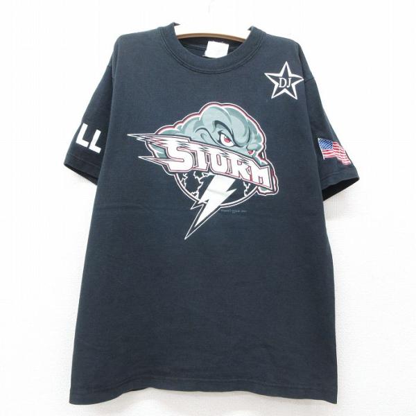 【商品番号】　lba25052886【商品名】　古着 マジェスティック 半袖 ビンテージ Tシャツ キッズ ボーイズ 子供服 00年代 00s MLB STORM PETER FRANK CONTRACTING 12 コットン クルーネック...