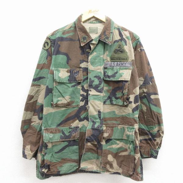 【表記サイズ】　S【実寸サイズ】　着丈（肩から裾）72cm　着幅（脇から脇）54cm　肩幅46cm　肩袖丈（肩から袖先）57cm　脇袖丈（脇から袖先）53cm【素材】　コットン100％【程度】　A【コンディション】　補修【仕入先】　アメリカ...