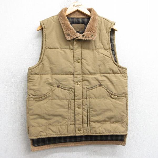 【表記サイズ】　M【実寸サイズ】　着丈（肩から裾）62cm　着幅（脇から脇）54cm　肩幅41cm【素材】　ポリウレタン100％【程度】　A【コンディション】　汚れ【仕入先】　アメリカ【商品詳細】　スナップボタン。中綿入り。【メール便】　不可