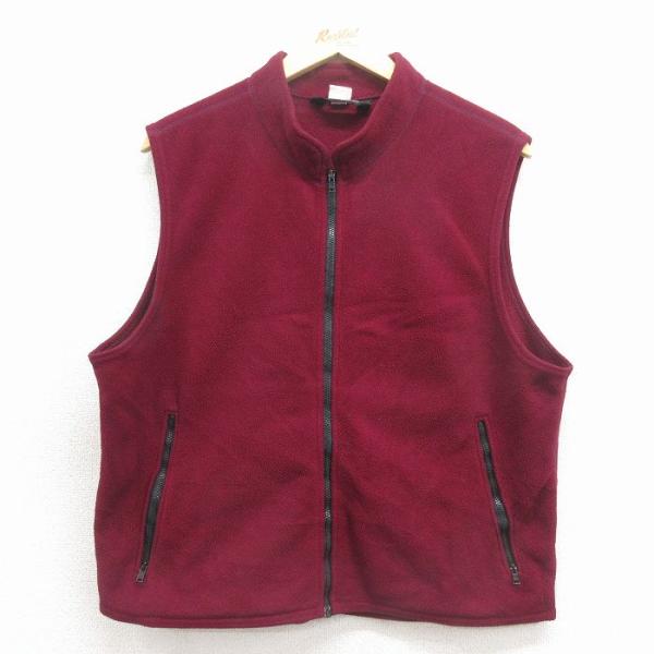 【表記サイズ】　L【実寸サイズ】　着丈（肩から裾）57cm　着幅（脇から脇）55cm　肩幅41cm【素材】　ポリエステル100%【程度】　A【コンディション】　全体良好【仕入先】　アメリカ【商品詳細】　 USA製。【メール便】　不可