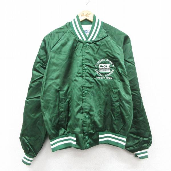 【表記サイズ】　L【実寸サイズ】　着丈（肩から裾）63cm　着幅（脇から脇）60cm　裄丈（襟中央から袖口）87cm　脇袖丈（脇から袖先）49cm【素材】　ナイロン100％【程度】　B【コンディション】　全体所々汚れ【仕入先】　アメリカ【商...