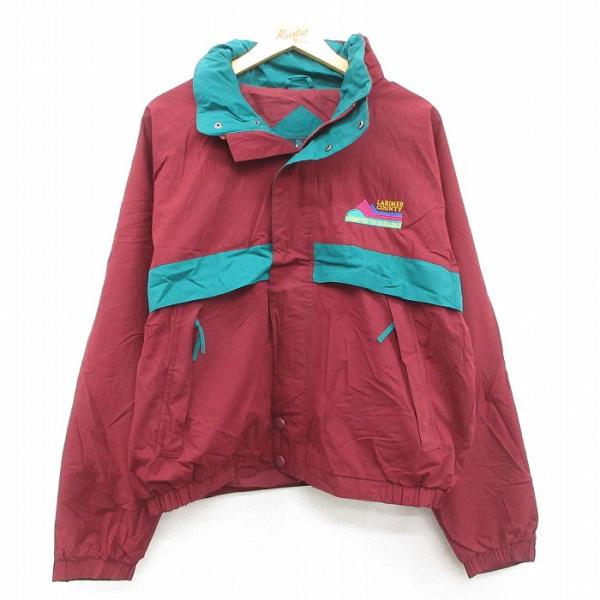 【表記サイズ】　L【実寸サイズ】　着丈（肩から裾）64cm　着幅（脇から脇）65cm　裄丈（襟中央から袖口）94cm　脇袖丈（脇から袖先）56cm【素材】　ポリエステル65％、コットン35％【程度】　A【コンディション】　全体良好【仕入先】...