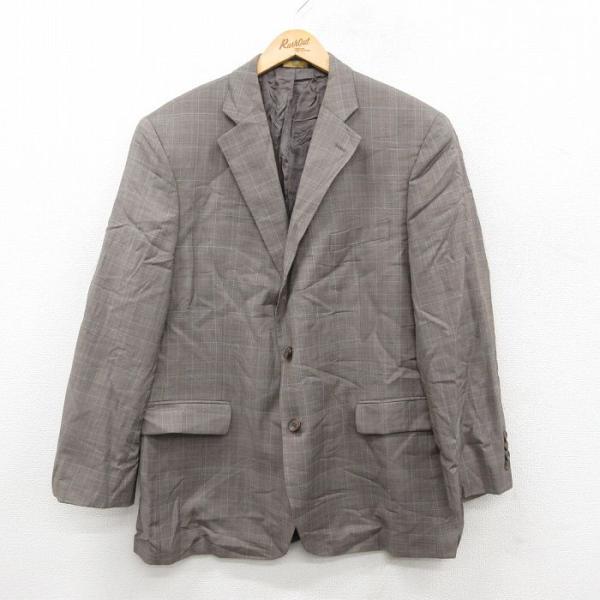 【表記サイズ】　44 S【実寸サイズ】　着丈（肩から裾）80cm　着幅（脇から脇）56cm　肩幅47cm　肩袖丈（肩から袖先）60cm　脇袖丈（脇から袖先）39cm【素材】　ウール100％【程度】　A【コンディション】　全体良好【仕入先】　...