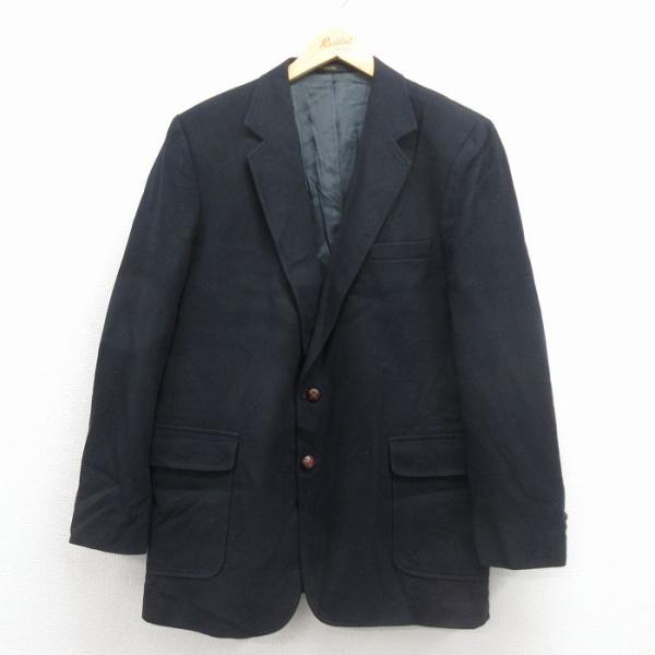 【表記サイズ】　44【実寸サイズ】　着丈（肩から裾）81cm　着幅（脇から脇）55cm　肩幅46cm　肩袖丈（肩から袖先）65cm　脇袖丈（脇から袖先）43cm【素材】　ウール【程度】　A【コンディション】　すれ【仕入先】　アメリカ【商品詳...