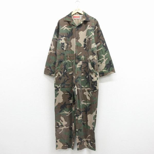 【表記サイズ】　M【実寸サイズ】　総丈（肩から裾）150cm　着幅（脇から脇）64cm　ウエスト（腰まわり）108cm　肩幅55cm　肩袖丈（肩から袖先）57cm　脇袖丈（脇から袖先）48cm　レングス69cm　ワタリ幅（股の付け根部分の幅...