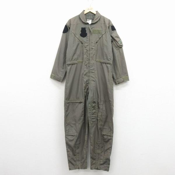 【表記サイズ】　42 REGULAR【実寸サイズ】　総丈（肩から裾）156cm　着幅（脇から脇）55cm　ウエスト（腰まわり）102cm　肩幅51cm　肩袖丈（肩から袖先）57cm　脇袖丈（脇から袖先）55cm　レングス75cm　ワタリ幅（...