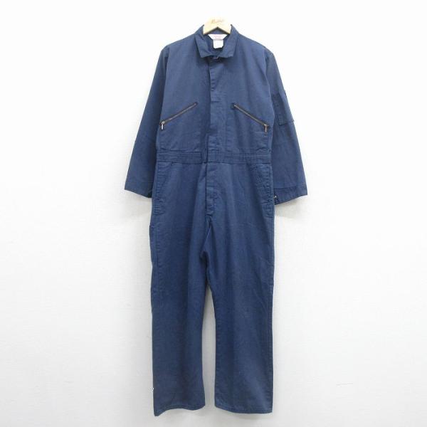 【表記サイズ】　42【実寸サイズ】　総丈（肩から裾）148cm　着幅（脇から脇）60cm　ウエスト（腰まわり）98cm　肩幅45cm　肩袖丈（肩から袖先）56cm　脇袖丈（脇から袖先）44cm　レングス68cm　ワタリ幅（股の付け根部分の幅...