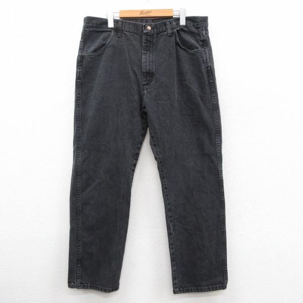 【表記サイズ】　38×30【実寸サイズ】　ウエスト（腰まわり）94cm　レングス73cm　股上（ウエストから股の付け根）31cm　ワタリ幅（股の付け根部分の幅）32cm　裾幅21cm　（ウエスト37inch　レングス29inch）【素材】　...