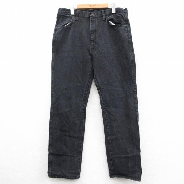 【表記サイズ】　W36　L32【実寸サイズ】　ウエスト（腰まわり）90cm　レングス78cm　股上（ウエストから股の付け根）31cm　ワタリ幅（股の付け根部分の幅）30cm　裾幅21cm　（ウエスト35inch　レングス31inch）【素材...