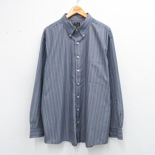 【表記サイズ】　XL【実寸サイズ】　着丈（肩から裾）82cm　着幅（脇から脇）68cm　肩幅53cm　肩袖丈（肩から袖先）64cm　脇袖丈（脇から袖先）54cm【素材】　コットン100％【程度】　B【コンディション】　汚れ、襟汚れ【仕入先】...