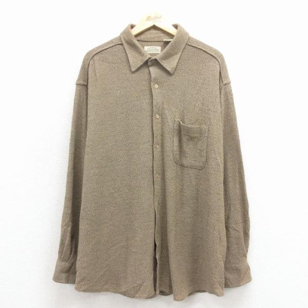 【表記サイズ】　XL【実寸サイズ】　着丈（肩から裾）78cm　着幅（脇から脇）65cm　肩幅54cm　肩袖丈（肩から袖先）55cm　脇袖丈（脇から袖先）49cm【素材】　アクリル40%、ウール40％、ポリエステル20％【程度】　A【コンディ...