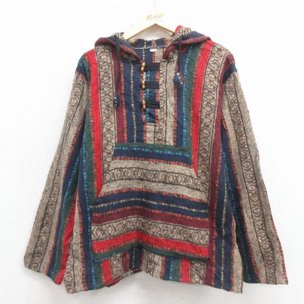 【表記サイズ】　M【実寸サイズ】　着丈（肩から裾）68cm　着幅（脇から脇）54cm　肩幅50cm　肩袖丈（肩から袖先）58cm　脇袖丈（脇から袖先）51cm【素材】　コットン100%【程度】　A【コンディション】　全体良好【仕入先】　アメ...