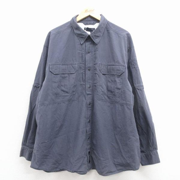 【表記サイズ】　XL【実寸サイズ】　着丈（肩から裾）79cm　着幅（脇から脇）67cm　肩幅56cm　肩袖丈（肩から袖先）59cm　脇袖丈（脇から袖先）53cm【素材】　コットン100%【程度】　A【コンディション】　汚れ【仕入先】　アメリ...