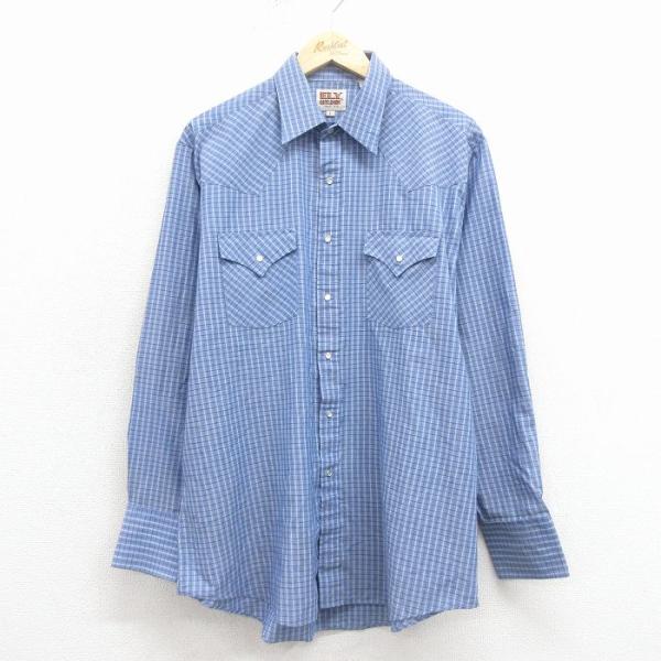 【表記サイズ】　L【実寸サイズ】　着丈（肩から裾）75cm　着幅（脇から脇）62cm　肩幅46cm　肩袖丈（肩から袖先）62cm　脇袖丈（脇から袖先）56cm【素材】　コットン、ポリエステル【程度】　B【コンディション】　【仕入先】　アメリ...