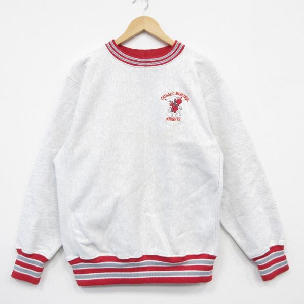 【表記サイズ】　XL【実寸サイズ】　着丈（肩から裾）68cm　着幅（脇から脇）61cm　肩幅49cm　肩袖丈（肩から袖先）61cm　脇袖丈（脇から袖先）58cm【素材】　コットン90%、ポリエステル10%【程度】　B【コンディション】　汚れ...