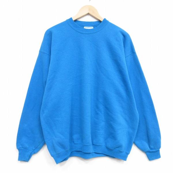 【表記サイズ】　XL【実寸サイズ】　着丈（肩から裾）67cm　着幅（脇から脇）64cm　肩幅60cm　肩袖丈（肩から袖先）56cm　脇袖丈（脇から袖先）58cm【素材】　コットン50%、ポリエステル50%【程度】　A【コンディション】　汚れ...