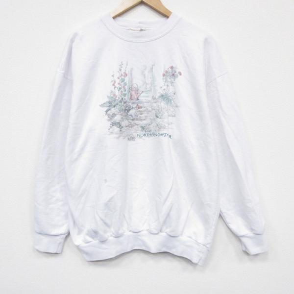 【表記サイズ】　XL【実寸サイズ】　着丈（肩から裾）67cm　着幅（脇から脇）64cm　肩幅59cm　肩袖丈（肩から袖先）53cm　脇袖丈（脇から袖先）50cm【素材】　コットン、ポリエステル【程度】　B【コンディション】　汚れ【仕入先】　...