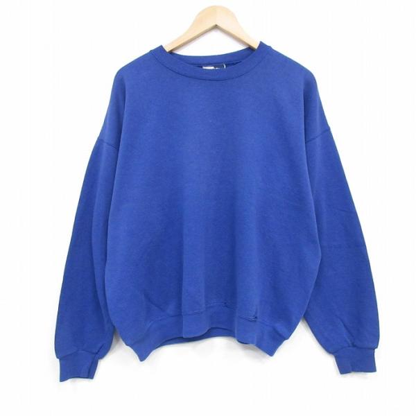 【表記サイズ】　XL【実寸サイズ】　着丈（肩から裾）61cm　着幅（脇から脇）65cm　肩幅63cm　肩袖丈（肩から袖先）52cm　脇袖丈（脇から袖先）52cm【素材】　コットン、ポリエステル【程度】　B【コンディション】　ステッチほつれ【...