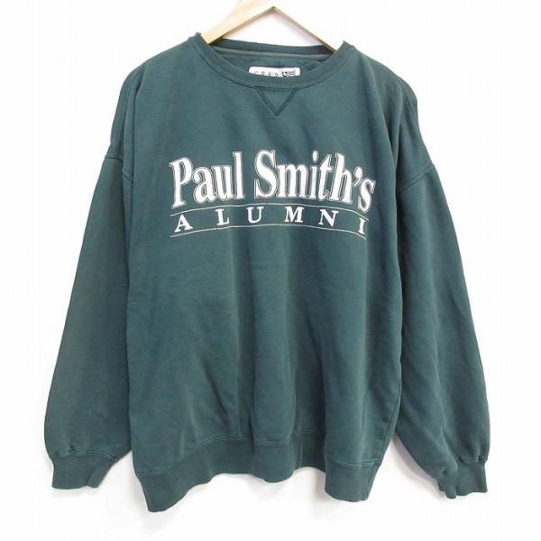 【表記サイズ】　XL【実寸サイズ】　着丈（肩から裾）65cm　着幅（脇から脇）68cm　肩幅65cm　肩袖丈（肩から袖先）50cm　脇袖丈（脇から袖先）50cm【素材】　コットン80%、ポリエステル20%【程度】　B【コンディション】　汚れ...