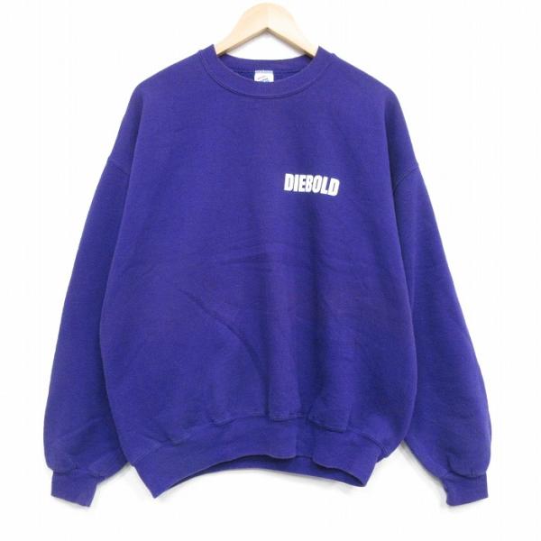 【表記サイズ】　XL【実寸サイズ】　着丈（肩から裾）66cm　着幅（脇から脇）63cm　肩幅60cm　肩袖丈（肩から袖先）56cm　脇袖丈（脇から袖先）49cm【素材】　コットン50%、ポリエステル50%【程度】　B【コンディション】　汚れ...