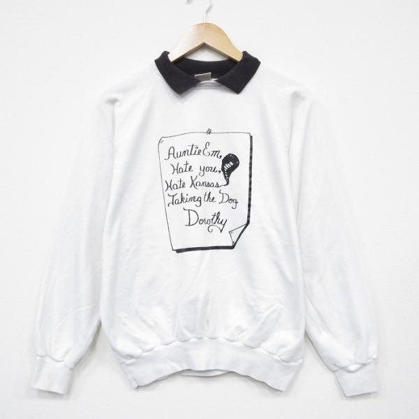 【表記サイズ】　XL【実寸サイズ】　着丈（肩から裾）62cm　着幅（脇から脇）58cm　裄丈（襟中央から袖口）81cm　脇袖丈（脇から袖先）53cm【素材】　コットン50%、ポリエステル50%【程度】　B【コンディション】　汚れ【仕入先】　...