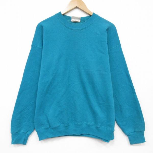 【表記サイズ】　XL【実寸サイズ】　着丈（肩から裾）66cm　着幅（脇から脇）61cm　肩幅60cm　肩袖丈（肩から袖先）54cm　脇袖丈（脇から袖先）55cm【素材】　コットン50%、ポリエステル50%【程度】　A【コンディション】　汚れ...