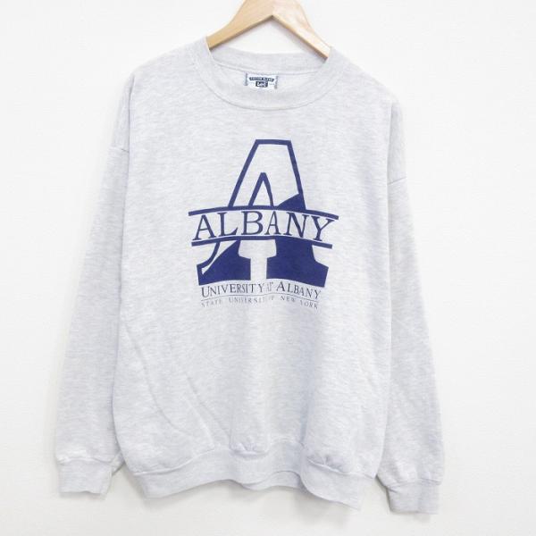 【表記サイズ】　XL【実寸サイズ】　着丈（肩から裾）65cm　着幅（脇から脇）62cm　肩幅59cm　肩袖丈（肩から袖先）57cm　脇袖丈（脇から袖先）52cm【素材】　コットン50%、ポリエステル50%【程度】　B【コンディション】　汚れ...