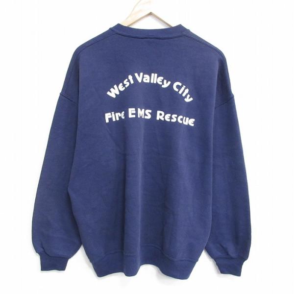 【表記サイズ】　XL【実寸サイズ】　着丈（肩から裾）65cm　着幅（脇から脇）60cm　肩幅60cm　肩袖丈（肩から袖先）52cm　脇袖丈（脇から袖先）47cm【素材】　コットン50%、ポリエステル50%【程度】　A【コンディション】　汚れ...