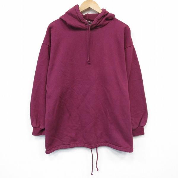 【表記サイズ】　L【実寸サイズ】　着丈（肩から裾）71cm　着幅（脇から脇）63cm　肩幅58cm　肩袖丈（肩から袖先）48cm　脇袖丈（脇から袖先）45cm【素材】　コットン100%【程度】　A【コンディション】　全体良好【仕入先】　アメ...