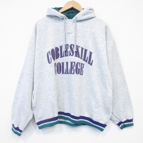 【表記サイズ】　XL【実寸サイズ】　着丈（肩から裾）67cm　着幅（脇から脇）64cm　肩幅64cm　肩袖丈（肩から袖先）54cm　脇袖丈（脇から袖先）56cm【素材】　ポリエステル75%、コットン13%、レーヨン12%【程度】　B【コンデ...