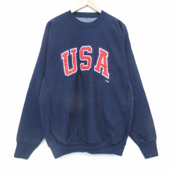 【表記サイズ】　L【実寸サイズ】　着丈（肩から裾）76cm　着幅（脇から脇）66cm　肩幅53cm　肩袖丈（肩から袖先）70cm　脇袖丈（脇から袖先）68cm【素材】　コットン80%、ポリエステル20%【程度】　A【コンディション】　全体良...