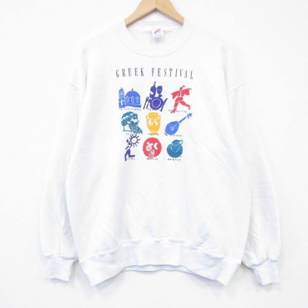 【表記サイズ】　XXL【実寸サイズ】　着丈（肩から裾）70cm　着幅（脇から脇）61cm　肩幅60cm　肩袖丈（肩から袖先）56cm　脇袖丈（脇から袖先）50cm【素材】　コットン50%、ポリエステル50%【程度】　A【コンディション】　汚...