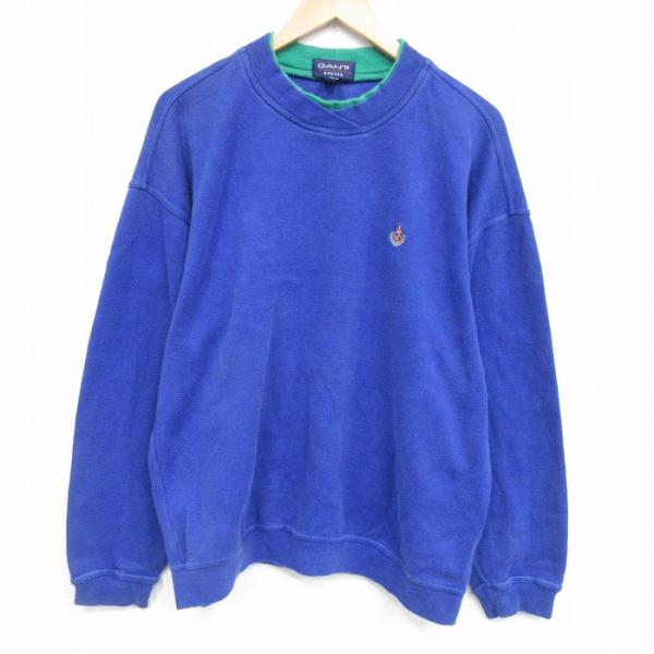 【表記サイズ】　XL【実寸サイズ】　着丈（肩から裾）65cm　着幅（脇から脇）62cm　肩幅62cm　肩袖丈（肩から袖先）53cm　脇袖丈（脇から袖先）50cm【素材】　コットン100%【程度】　A【コンディション】　全体良好【仕入先】　ア...