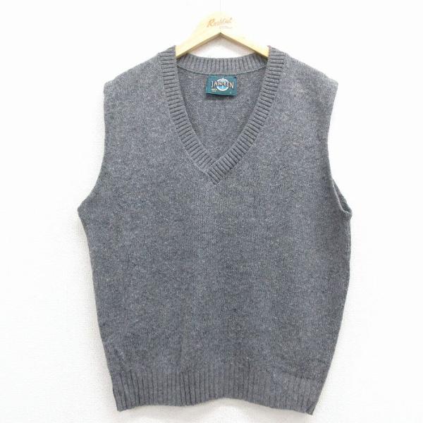 【表記サイズ】　L【実寸サイズ】　着丈（肩から裾）65cm　着幅（脇から脇）57cm　肩幅45cm【素材】　ウール【程度】　A【コンディション】　全体良好【仕入先】　アメリカ【商品詳細】　USA製。【メール便】　不可