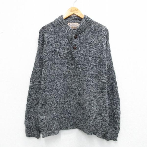 【表記サイズ】　L【実寸サイズ】　着丈（肩から裾）68cm　着幅（脇から脇）60cm　肩幅52cm　肩袖丈（肩から袖先）62cm　脇袖丈（脇から袖先）53cm【素材】　ウール85%、ナイロン15％【程度】　A【コンディション】　汚れ【仕入先...