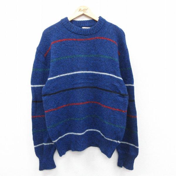 【表記サイズ】　L【実寸サイズ】　着丈（肩から裾）71cm　着幅（脇から脇）57cm　肩幅54cm　肩袖丈（肩から袖先）70cm　脇袖丈（脇から袖先）50cm【素材】　ウール85％、ナイロン15％【程度】　B【コンディション】　穴【仕入先】...