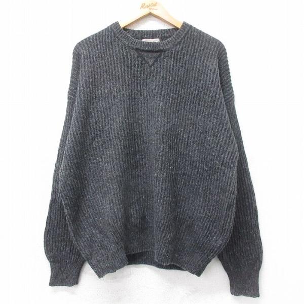 【表記サイズ】　XL【実寸サイズ】　着丈（肩から裾）65cm　着幅（脇から脇）63cm　肩幅63cm　肩袖丈（肩から袖先）56cm　脇袖丈（脇から袖先）55cm【素材】　ラミー55％、コットン45％【程度】　A【コンディション】　全体良好【...