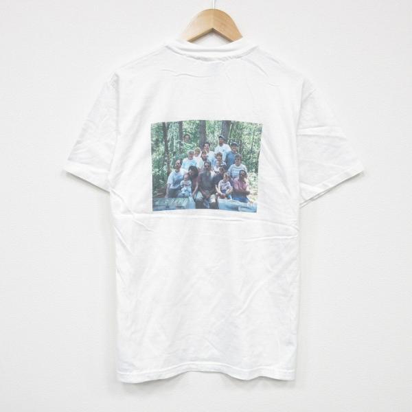 【商品番号】　tsv55080396【商品名】　M★古着 ヘインズ 半袖 ビンテージ Tシャツ メンズ 00年代 00s フォトプリント コットン クルーネック 白【メンズ参考サイズ】　M【表記サイズ】　M【実寸サイズ】　着丈（肩から裾）7...