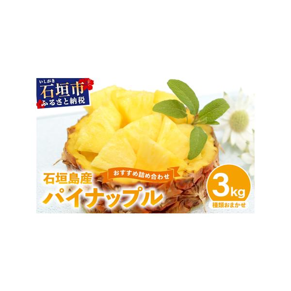 ■ 容量　石垣島産パイナップル　2〜6個　約3kg　　【消費期限】お早めにお召し上りください。　タイプ：【冷蔵】