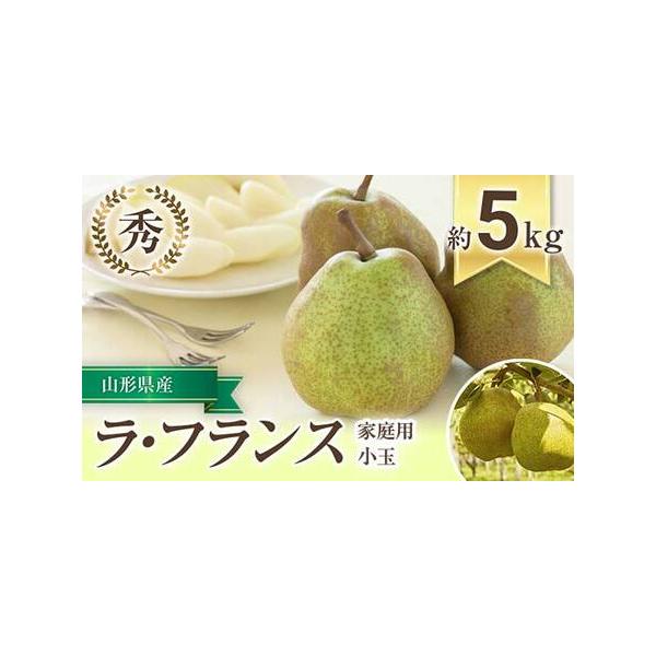 ■ 容量　ラ・フランス（小玉）　等級：秀以上　容量：約5kg（20玉〜28玉）　※大きさや個数は指定いただけません。　■ 配送について　令和8年10月下旬〜11月下旬にかけて順次発送予定　※生育状況によって発送時期が変更になる場合がございま...