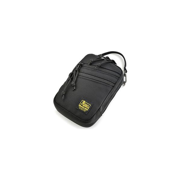 ■ 容量　品番：VE396　本体素材：表素材：バリスティックナイロン（1050デニール）　内素材：ナイロン　カラー：バリスティックナイロン製（ブラック）　サイズ：縦（約）170mm× 横（約）115mm×襠（約）40mm　付属品：帆布のバッ...