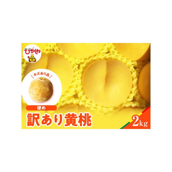 ■ 容量　■容量　訳あり 黄桃 2kg（硬め）　※玉の大きさが異なる、色薄、軽い当て傷などが含まれます。　お召し上がりいただく分に問題ございません。　　■お届けする品種　黄ららの極・西尾ゴールド・光月・スイート光黄・黄貴妃、等　※収獲された...