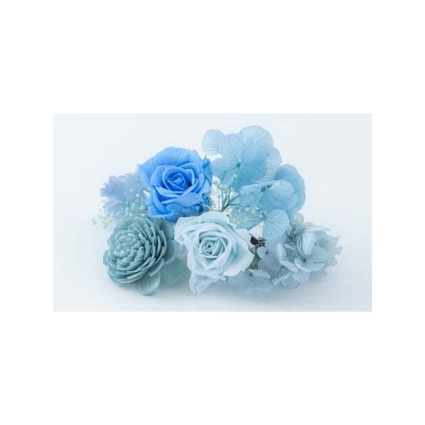 ■ 容量　・プリザーブドフラワー（ガラスケース入） 1ケース　サイズ：30cm（縦）× 14cm（横）× 8cm（奥行）　お色　：水色■ 配送について　発送開始より1〜2ヶ月程度掛かる事があります　・配送日時指定は出来かねますため、予めご了...