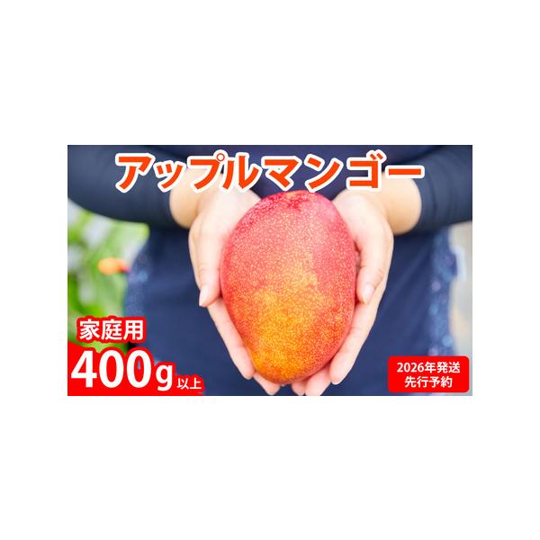 ■ 容量　アップルマンゴー優品400g以上■ 配送について　2026年6月下旬〜8月中旬　タイプ：【冷蔵】