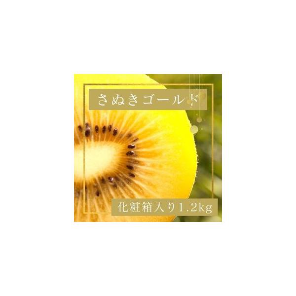 ■ 容量　さぬきゴールド　キウイフルーツ　1.2kg化粧箱入り■ 配送について　ご寄附確認後、10月中旬頃より配送予定です。　タイプ：【冷蔵】