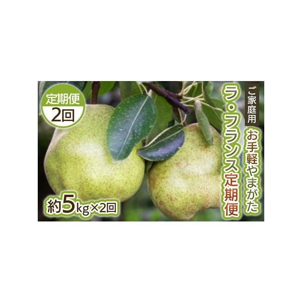 ■ 容量　【令和8年産】　1回目：ご家庭用ラ・フランス約5kg 優品(12〜24玉) (11月1日〜11月30日) 常温　2回目：ご家庭用ラ・フランス約5kg 優品(12〜24玉) (12月1日〜12月31日) 常温■ 配送について　【申込...