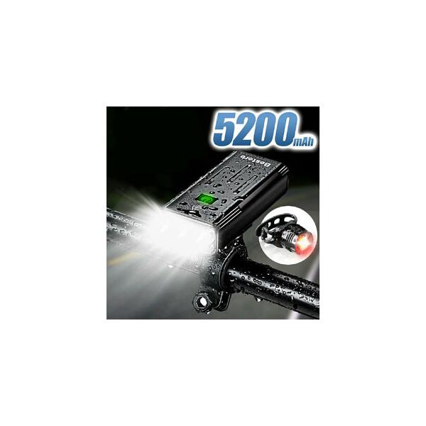 ■ 容量　型番 ：KX3　カラー：ブラック　本体重量：約290g　電池：リチウム電池ー5200mAh　外装材：アルミニウム合金　Micro：IN　5V/1A　OUT　5V/1A　CAPACITY：3.7V　特典：テールライト付き　パッケージ...