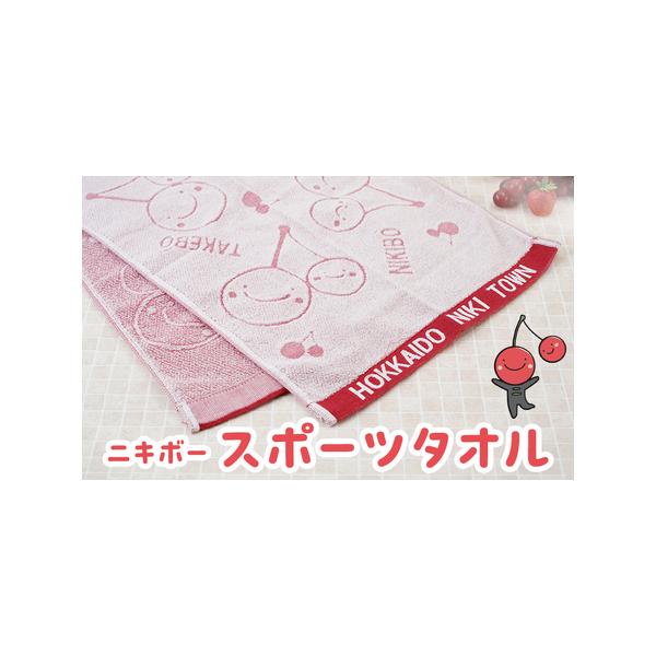 ■ 容量　スポーツタオル1枚　　【5号】　※ふるさと納税返礼品地場産品基準(平成31年総務省告示第179号第5条)のうち該当する類型について　仁木町の広報の目的で生産されたキャラクターグッズ、オリジナルグッズその他これらに類するものであって...
