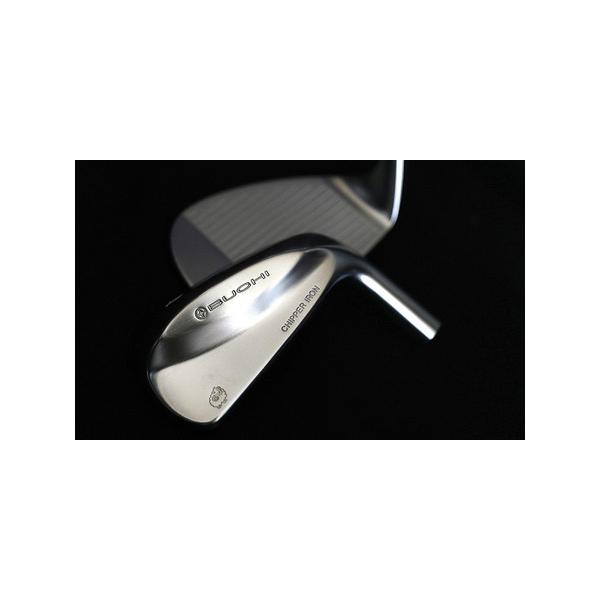 ■ 容量　チッパーアイアン　ロフト角40°／44°　ヘッド重量340g　ライ角71.0°　S20精密鍛造　ニッケルクロムメッキ サテン仕上げ　オリジナルグリップ　シャフト（スチール）　　チッパーウェッジ　ロフト角50°／52°／56°／58...
